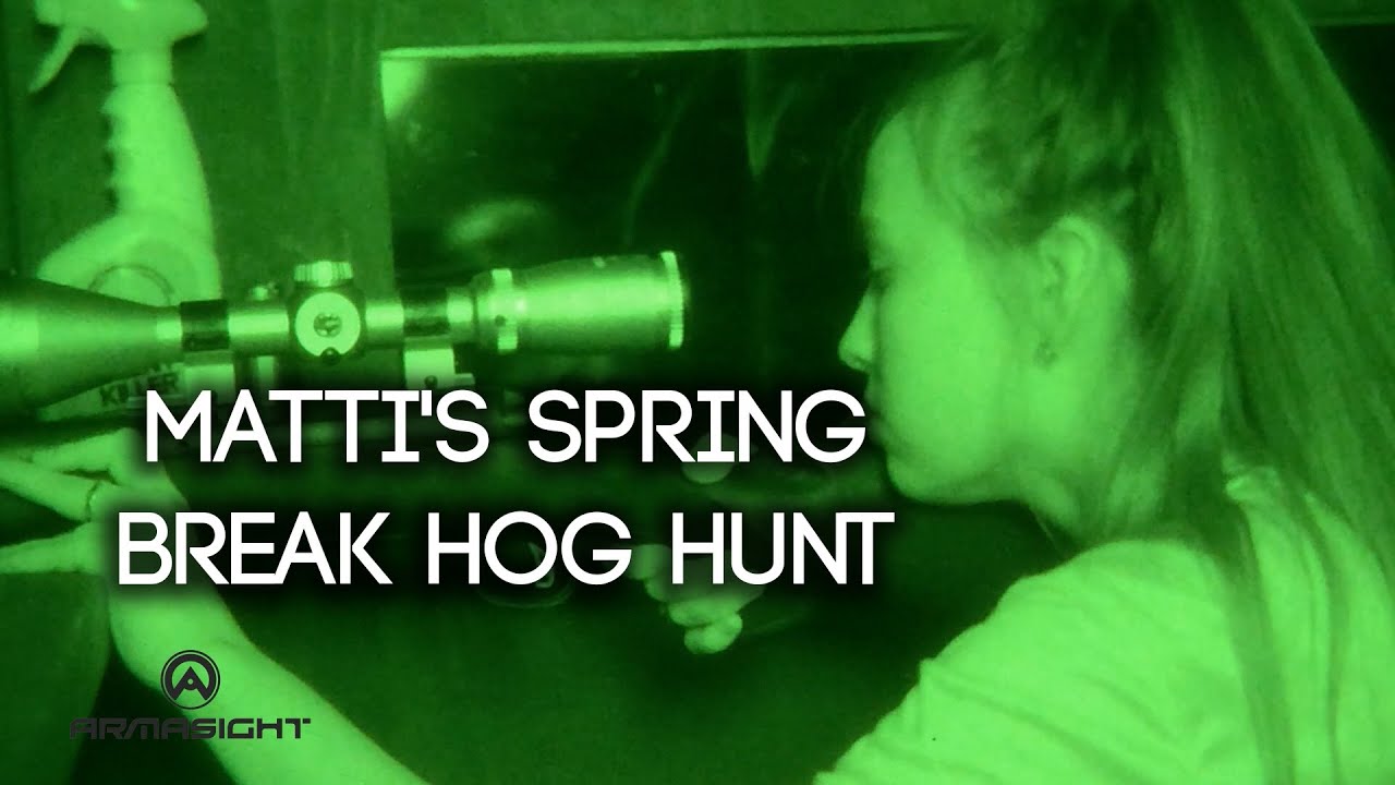 Matti's Spring Break Hog Hunt - YouTube