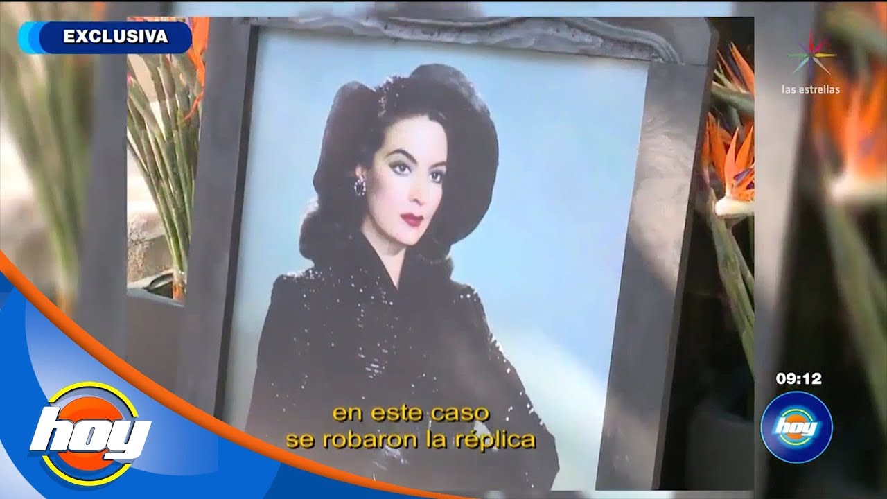Saquean tumba de María Félix | Hoy - YouTube