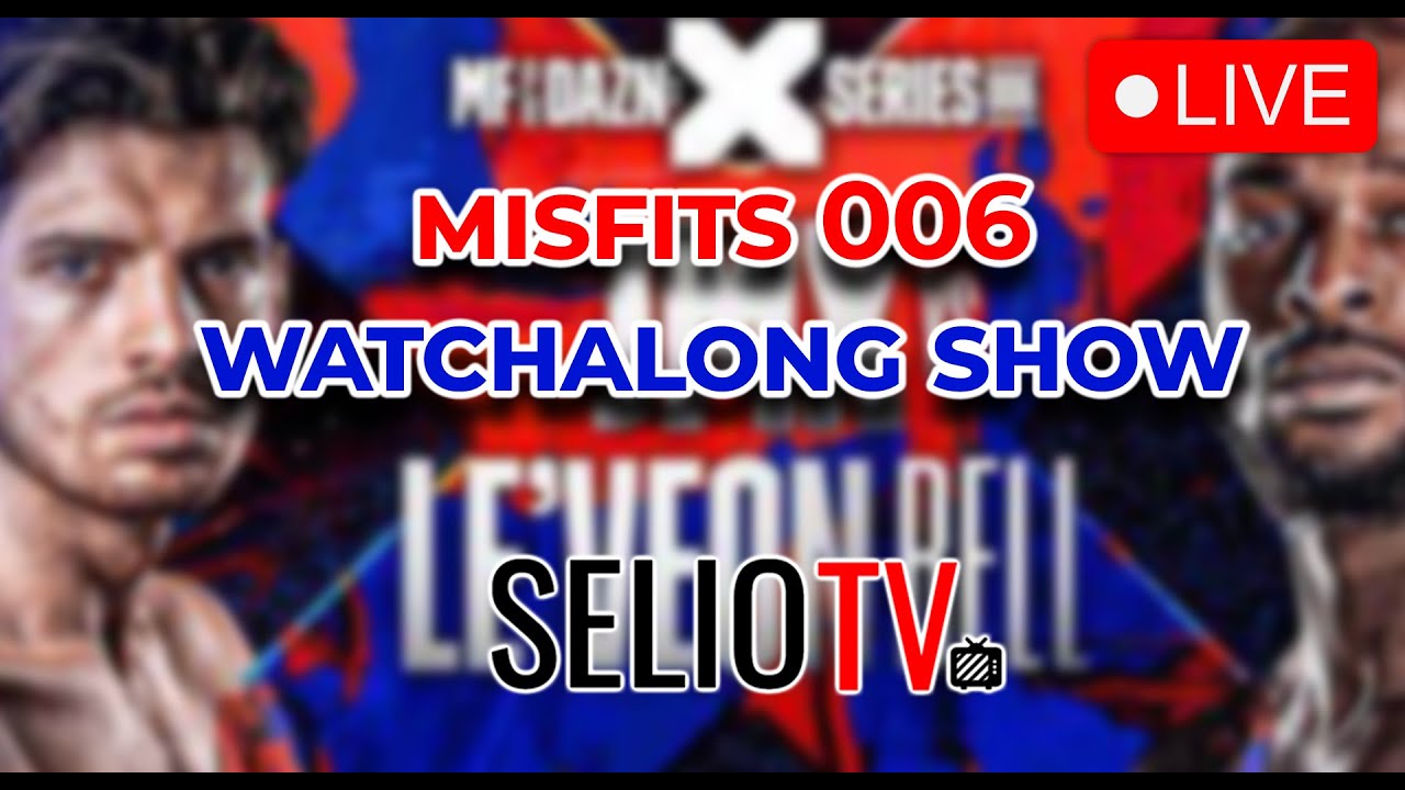 LIVE 🔴 MISFITS 006 | JMX vs BELL | LIVE STREAM | WATCH PARTY | FAN ...