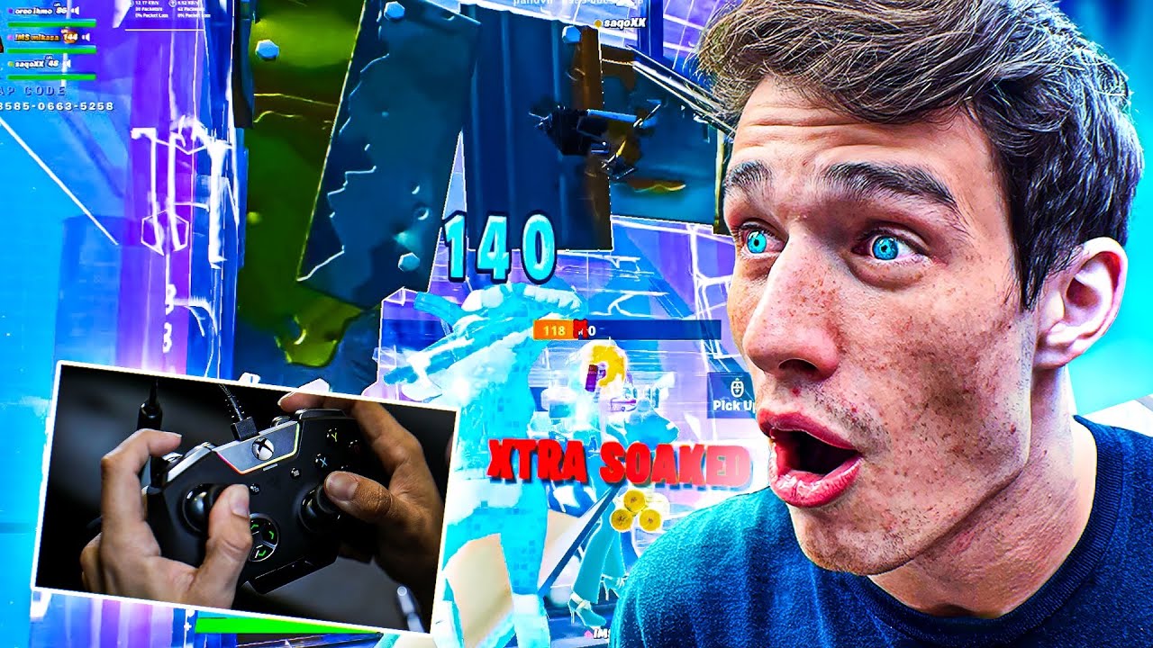I Used The NEW BEST Controller on Fortnite... - YouTube