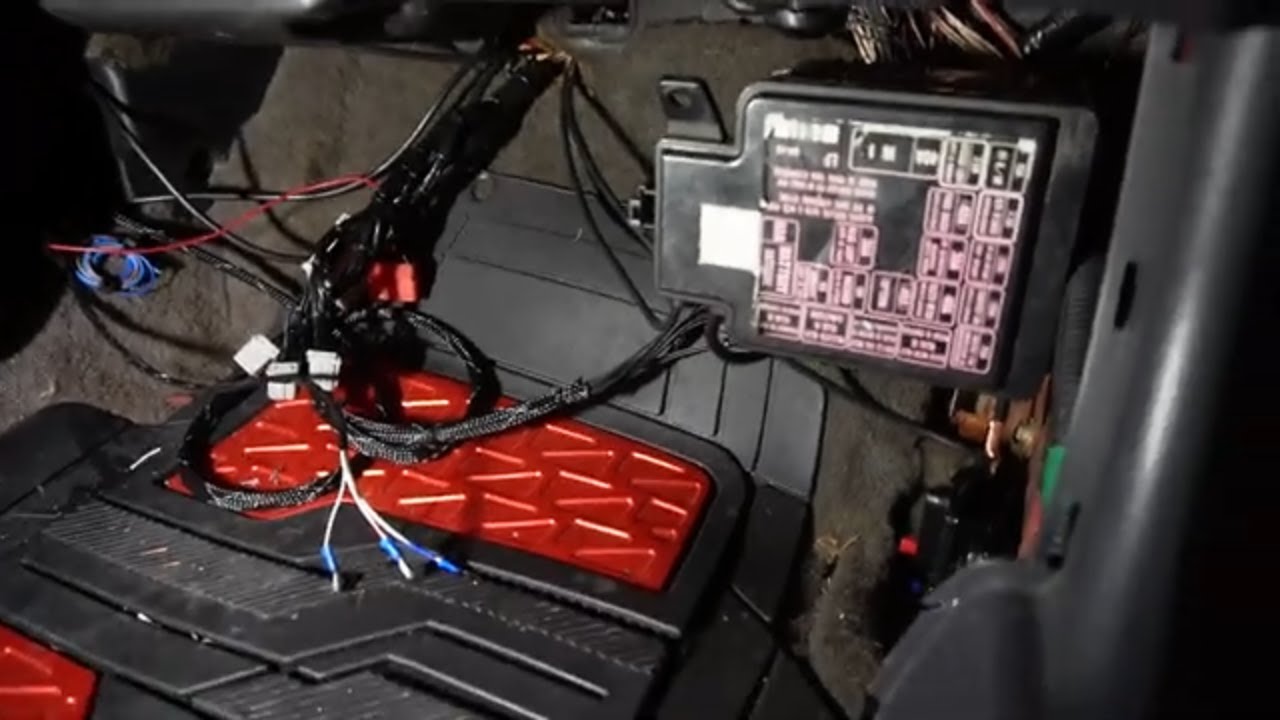 Installing the new rywire harness part 2 - YouTube