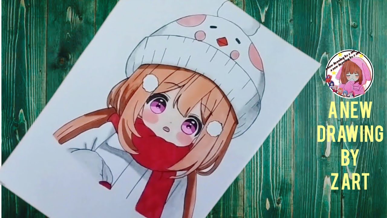 How to draw girl anime step by step | Girl anime drawing with colour ...