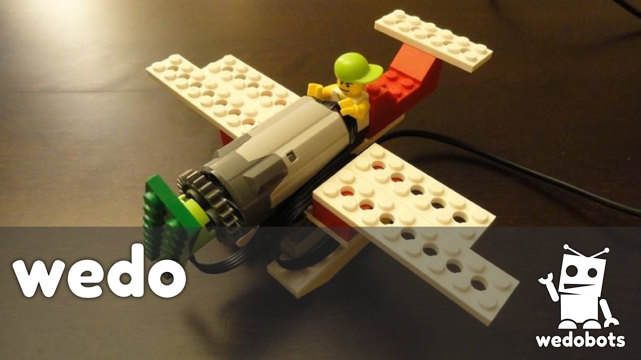 wedobots: Airplane Rescue with LEGO® WeDo™ bricks - YouTube