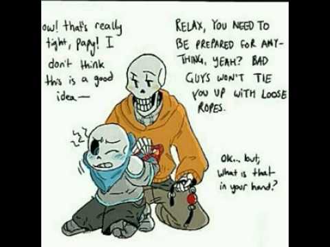 ⚠Underswap Papyrus x Sans⚠ part 2 - YouTube