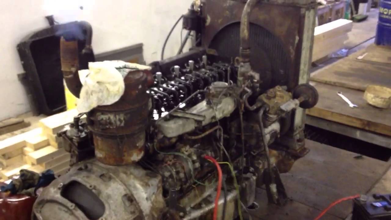 Perkins S6 diesel - YouTube