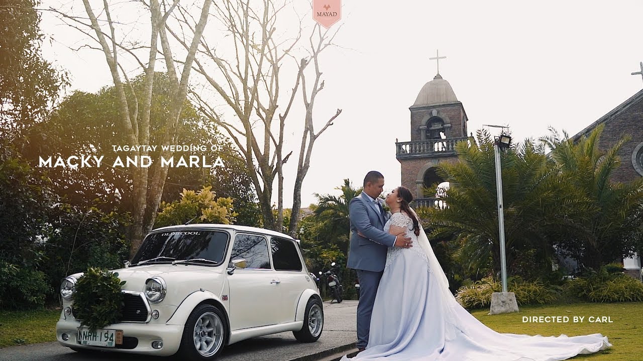 Tagaytay Wedding of Macky and Marla - YouTube
