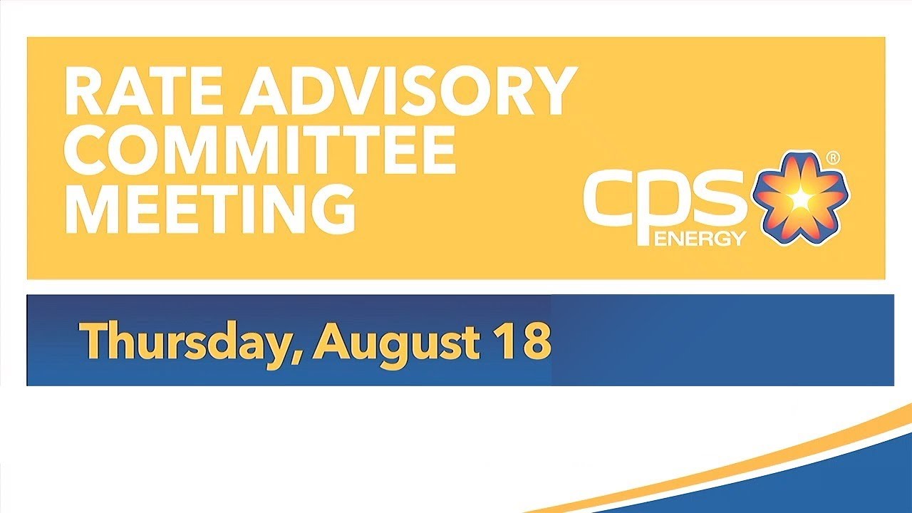 Rate Advisory Committee Meeting August 18, 2022 - YouTube