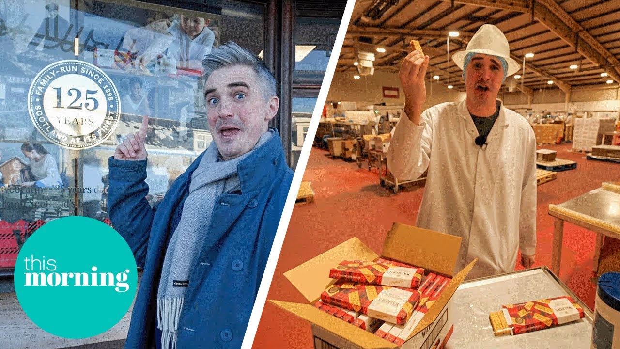 Donal Skehan Visits the Home of Walker’s Shortbread | This Morning ...