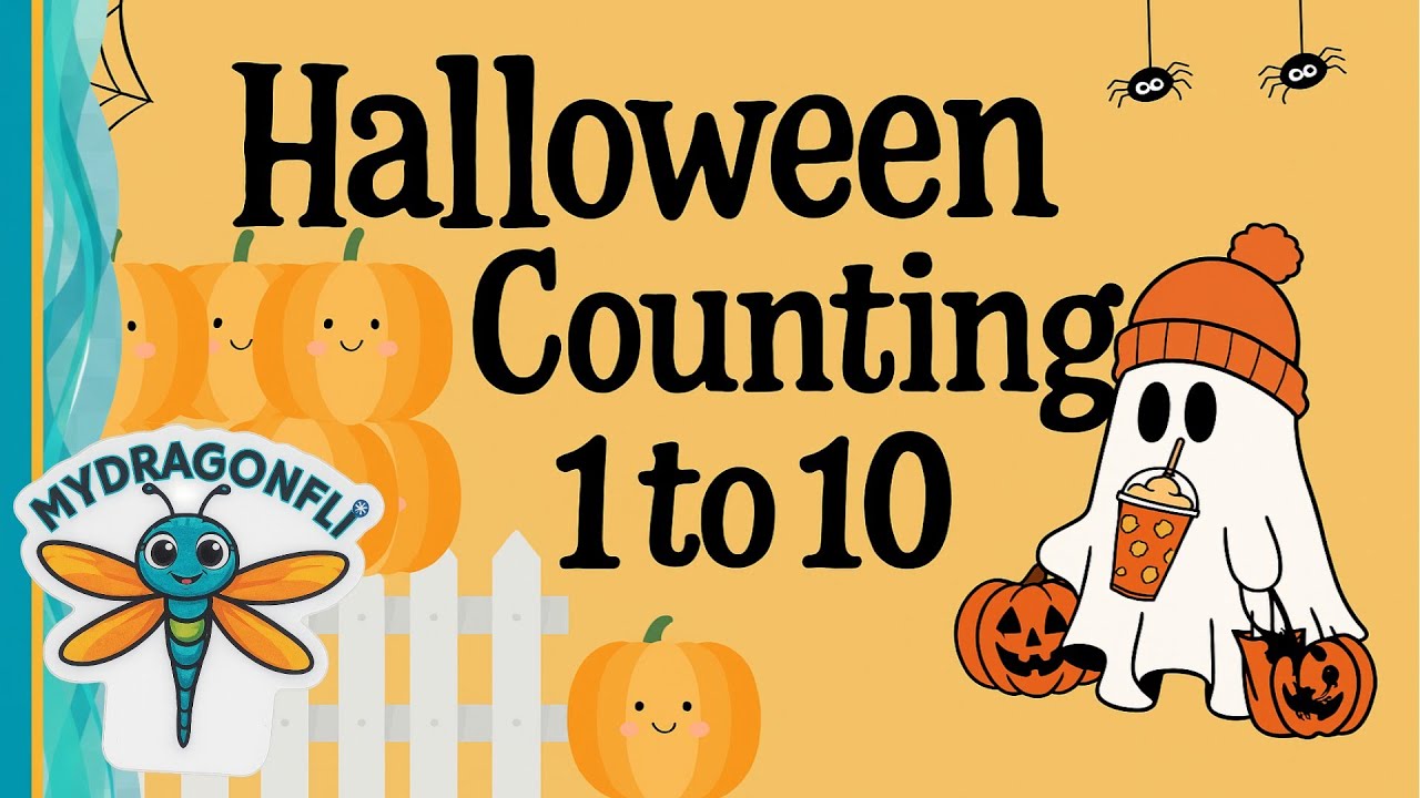 Halloween Counting Song: 1-10 Little Pumpkins | Fun Pre-K to 3rd Grade ...
