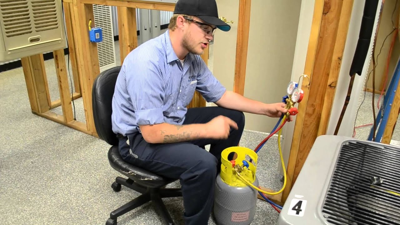 HVAC Charging Procedures - YouTube