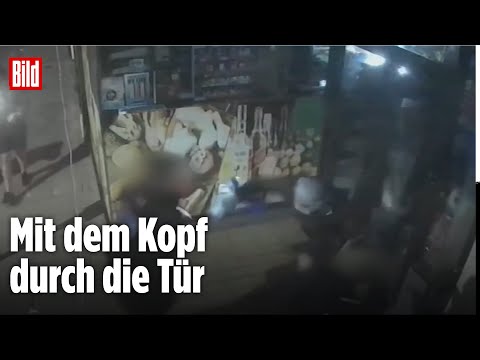 Einbrecher springt Polizei in die Arme