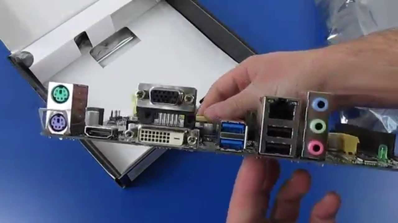 Материнская плата ASUS A55BM-A/USB3 | unboxing - YouTube