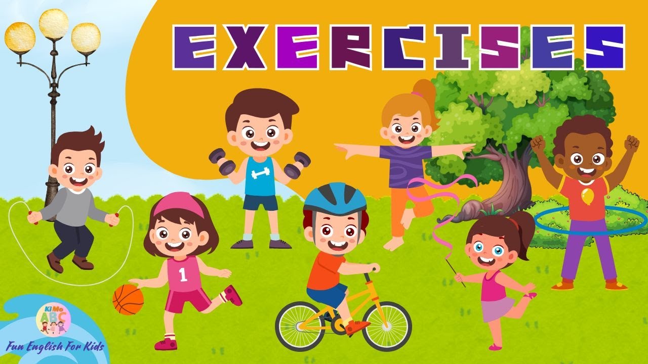 Health Words - Exercises - Vocabulary Fun for Kids - YouTube
