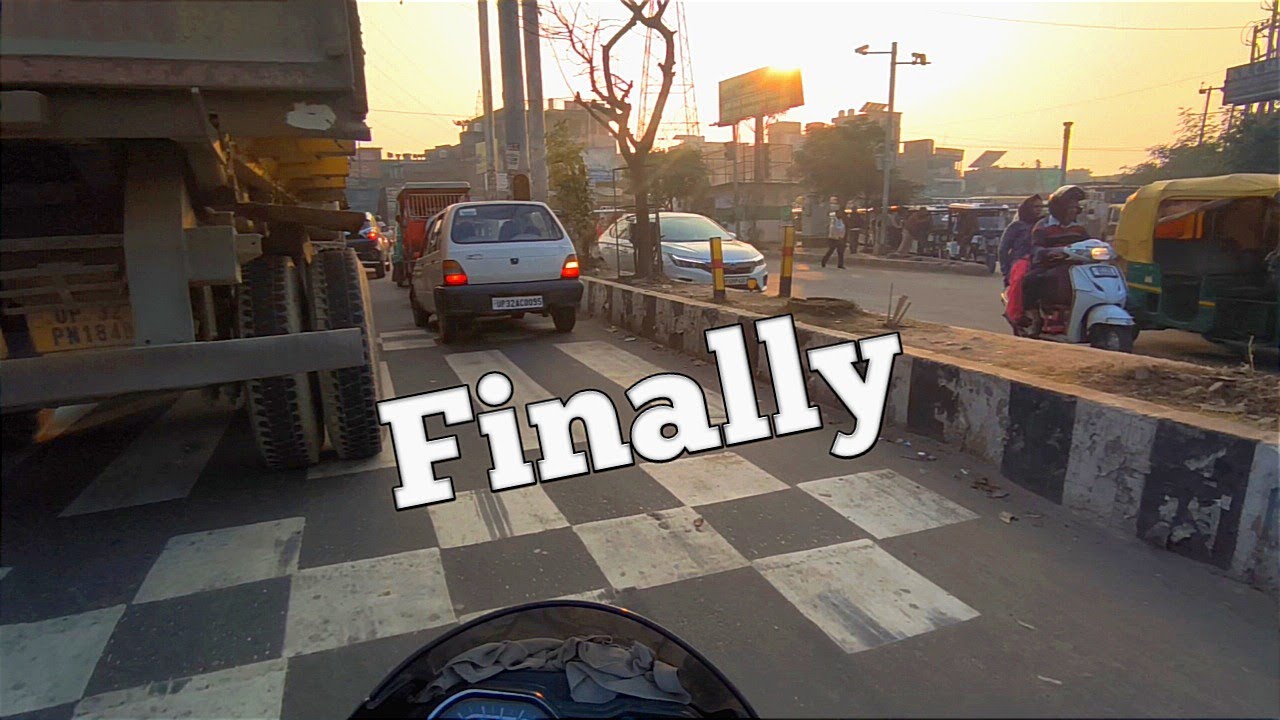 Going To Lucknow dubagga Mal Road | Lucknow Dubagga | - YouTube