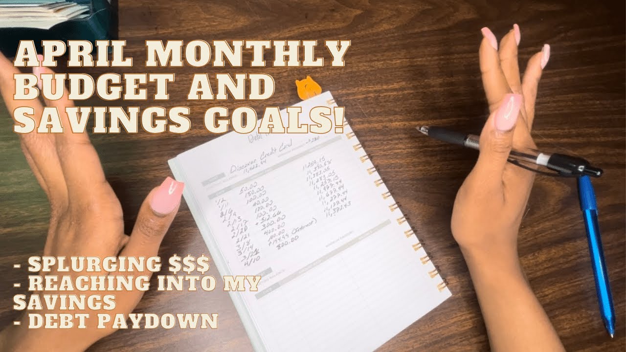 APRIL BUDGET AND CALENDAR PLANNING | 2024 Budget & Calendar Setup - YouTube