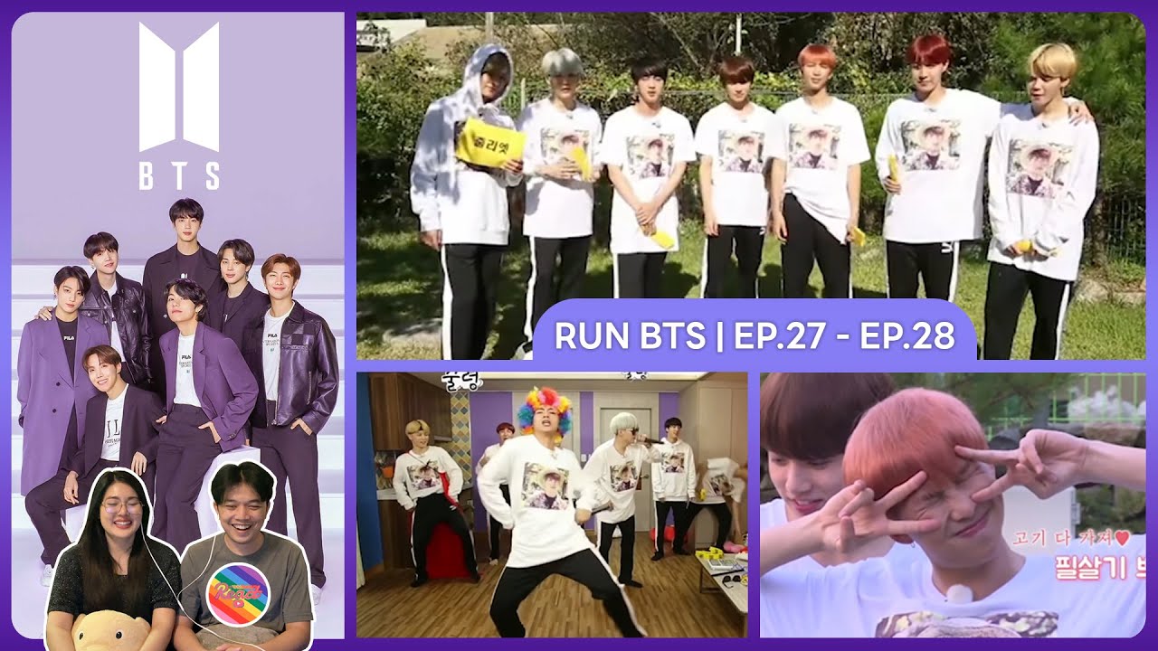 Reaction | BTS - RUN BTS EP.27 - EP.28 #ชวนเธอมารีแอค - YouTube
