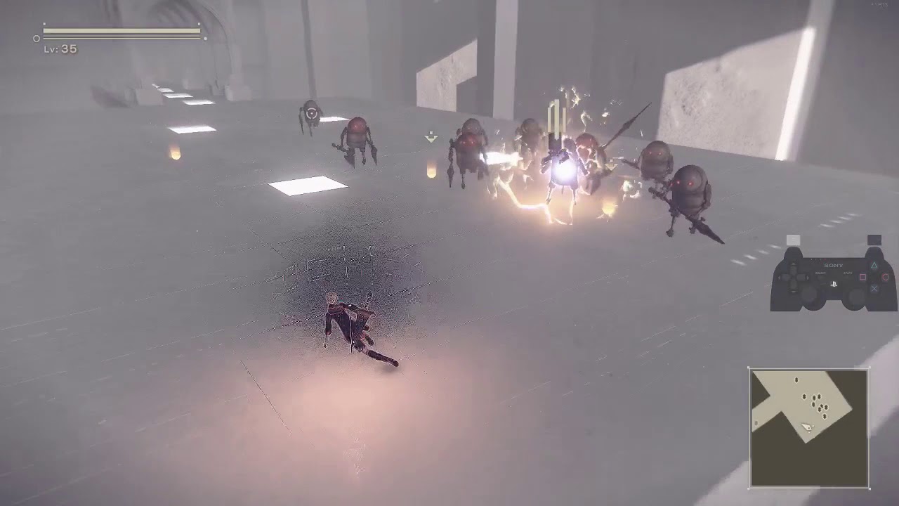 NieR:Automata Pre-Flight Units Room SD - YouTube