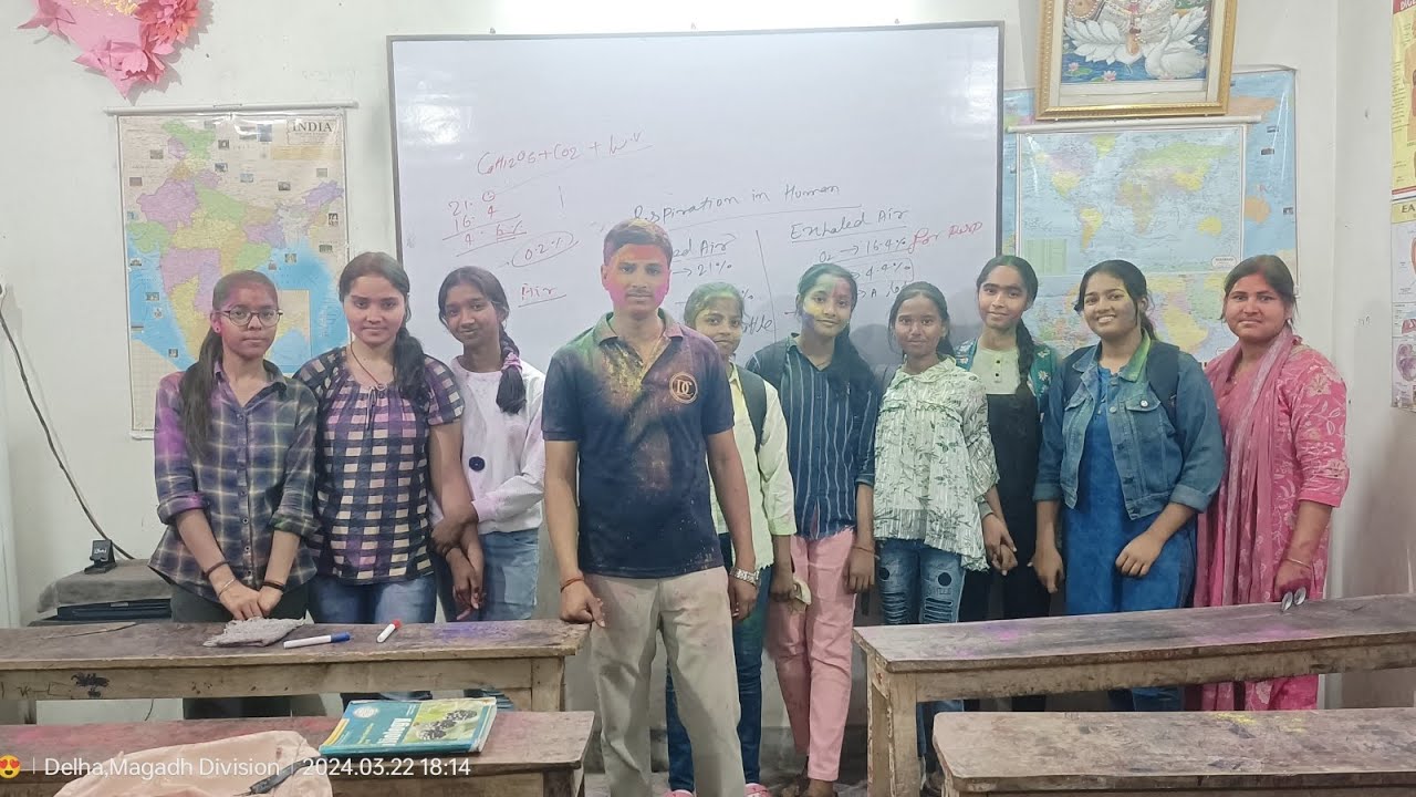 Holi celebration at Dignity classes - YouTube