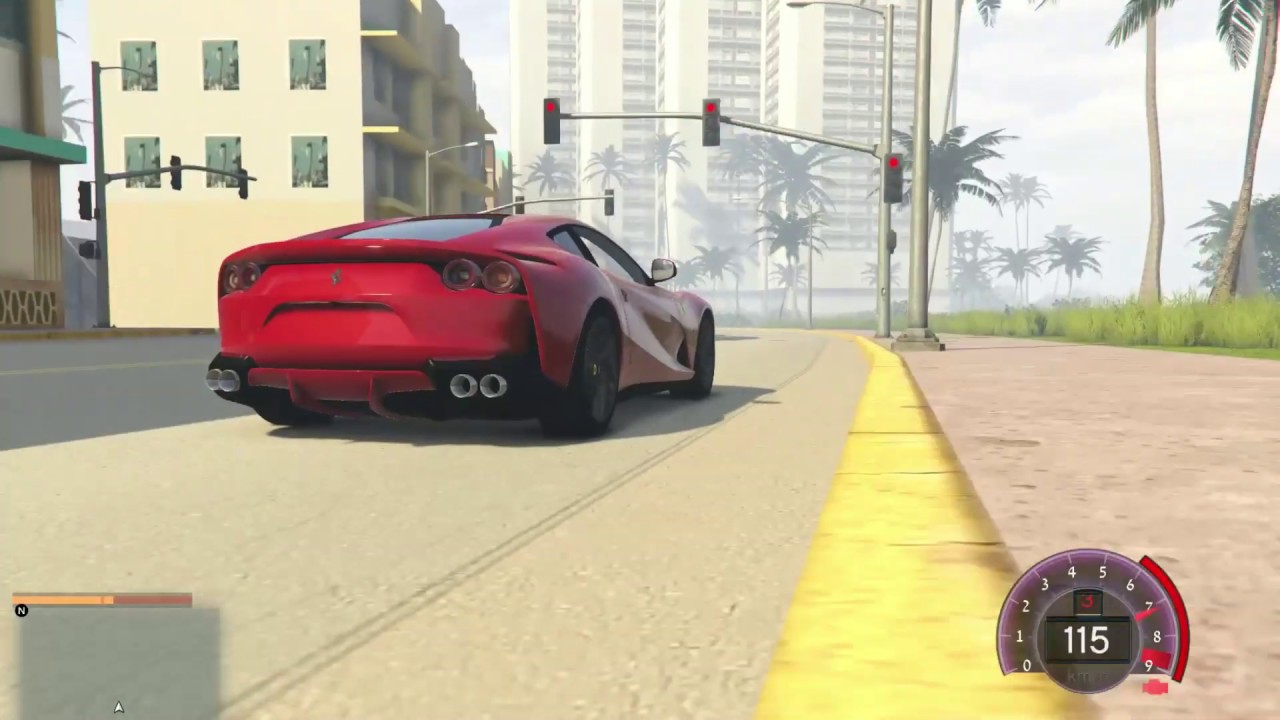 GTA V VICE CRY MOD BEAUTIFUL VICECITY - YouTube