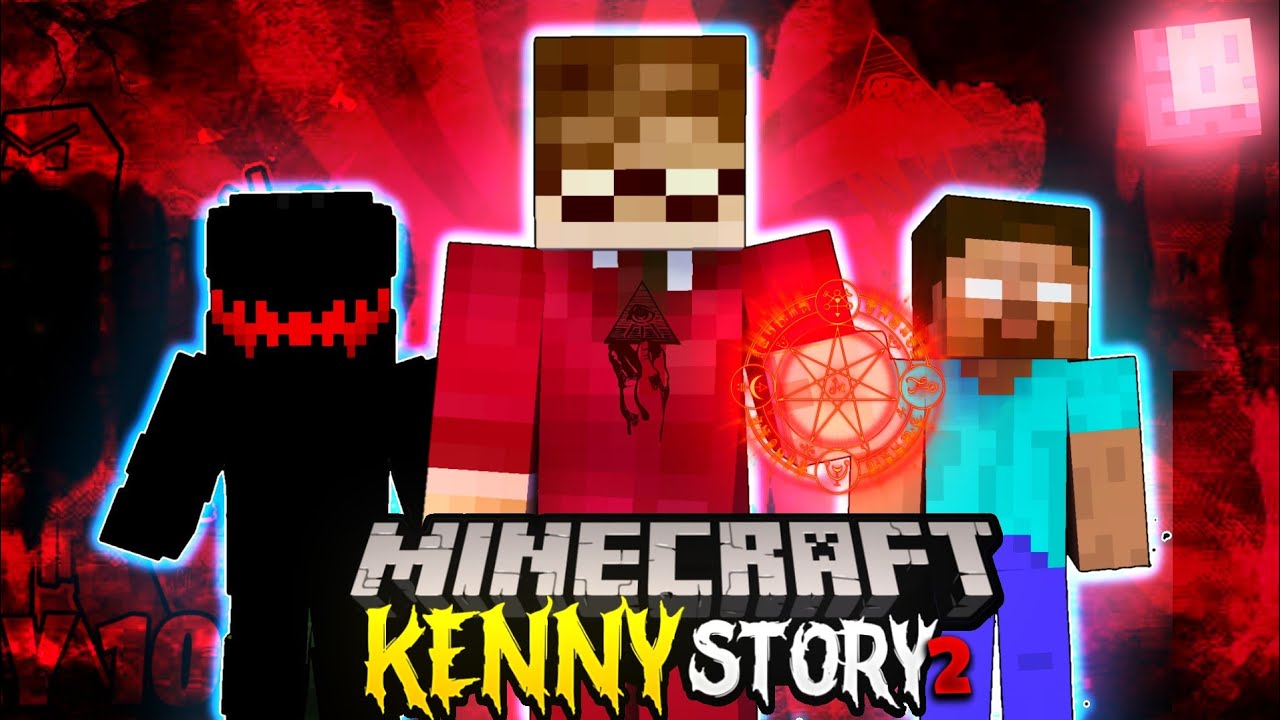 Minecraft dark heroes kenny story part 2 || wiz x - YouTube