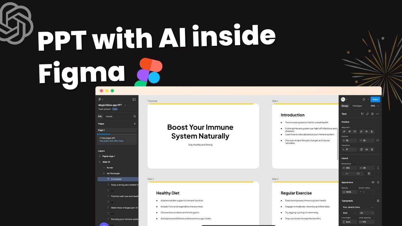 Presentation with AI inside Figma - YouTube
