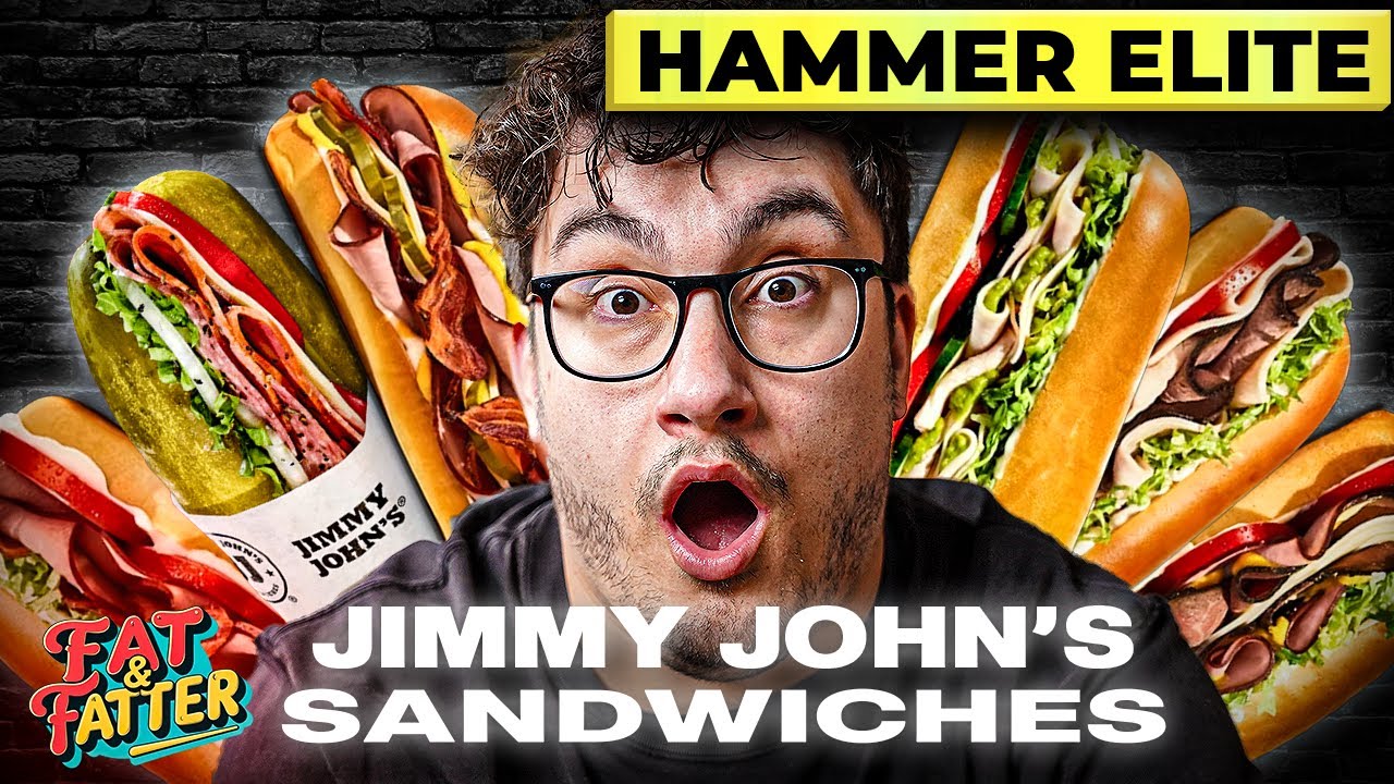 Trying Every Single Jimmy John's Sandwich (Taste Test) | Fat & Fatter ...