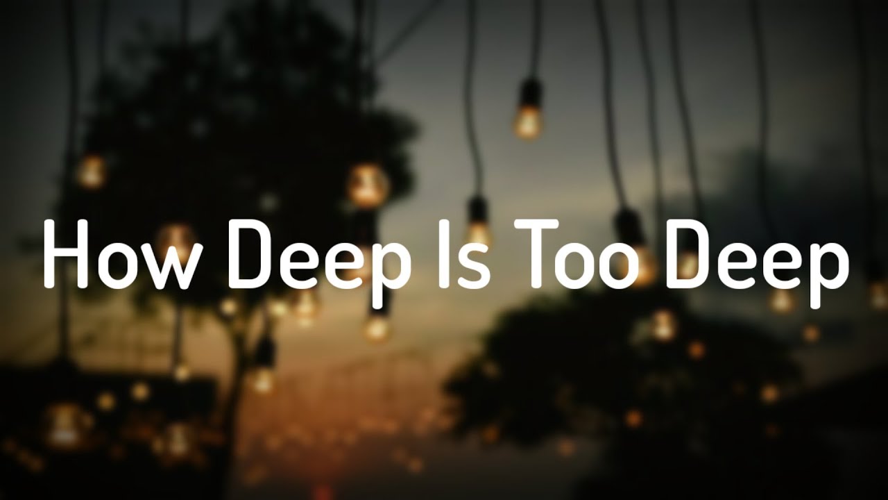 Ellie Goulding - How Deep Is Too Deep (Lyrics) from album BRIGHTEST ...