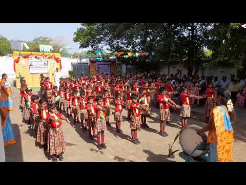 SVVS THAMMAMPATTY OUR SCHOOL AUGUST 15TH PROGRAM-DRILL