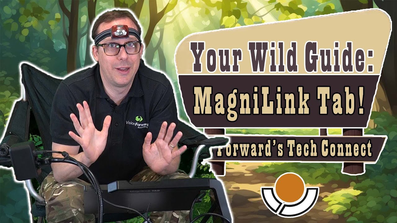 Your Wild Guide to the MagniLink Tab portable magnifier! - YouTube