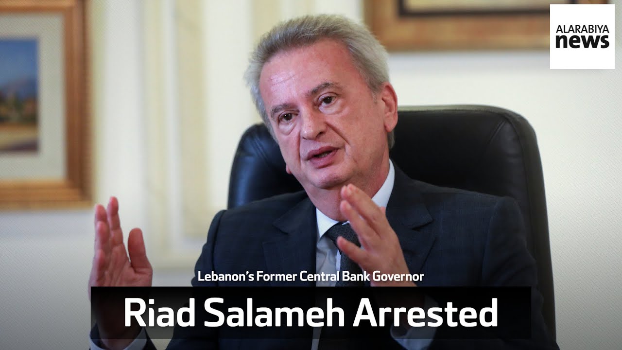 Lebanon’s Former Central Bank Governor Riad Salameh Arrested In Beirut ...
