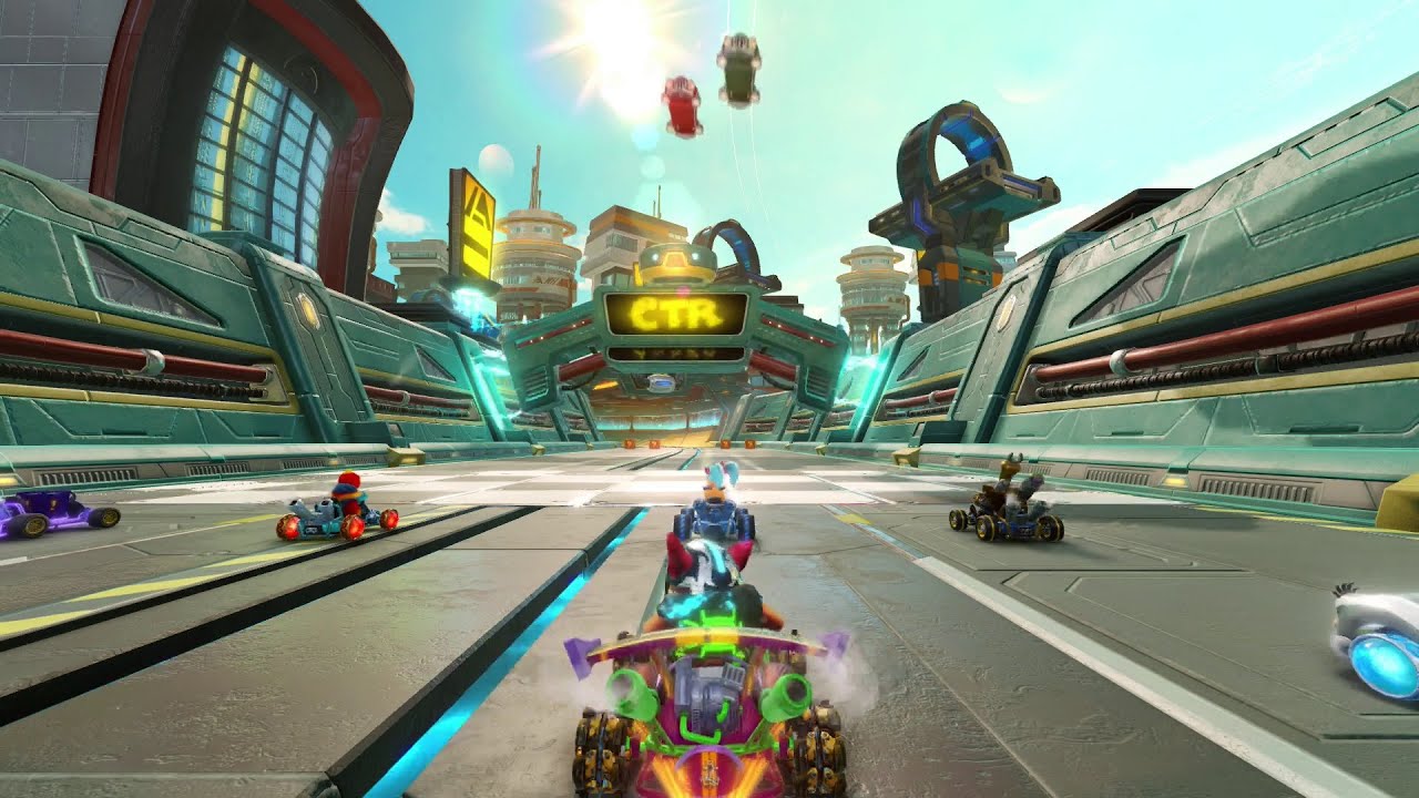 My first CTR race in a year. Can I win? - YouTube