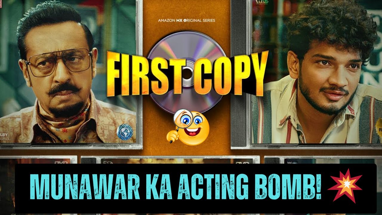 First Copy Review | Munawar Faruqui Debut Web Series – 90s Mumbai Crime ...
