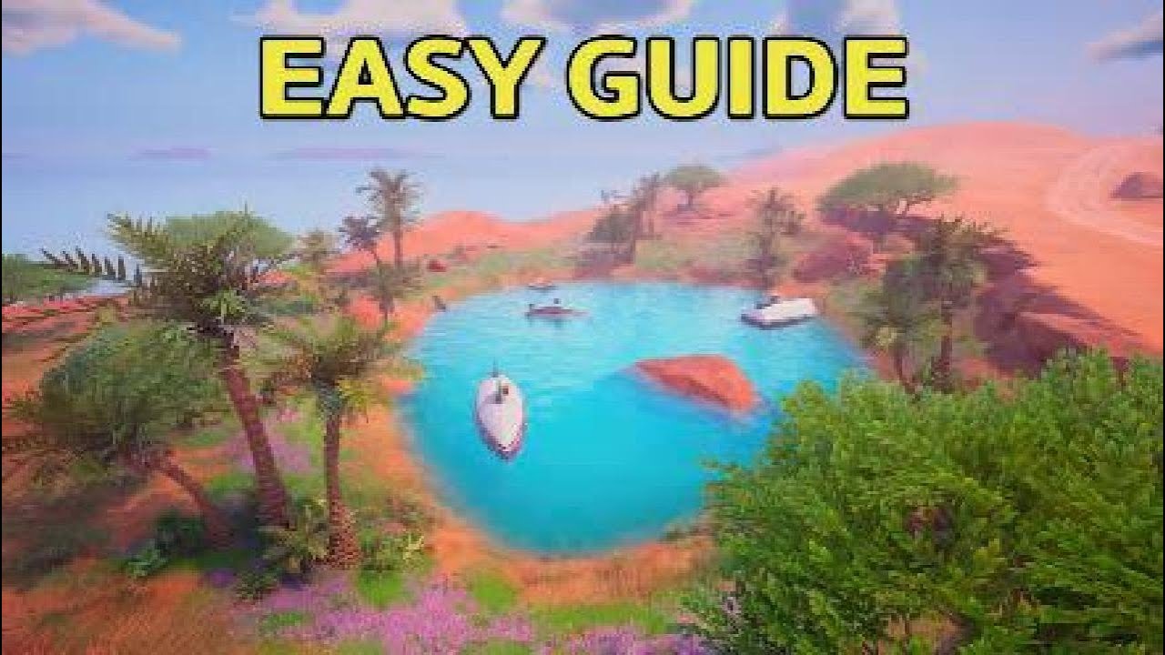 Recover health or gain shields in an Oasis Pool - Fortnite Week 2 ...