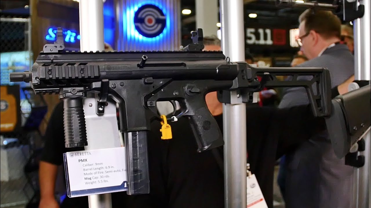 NEW BERETTA PMX - Sub Machine Gun 9mm - YouTube
