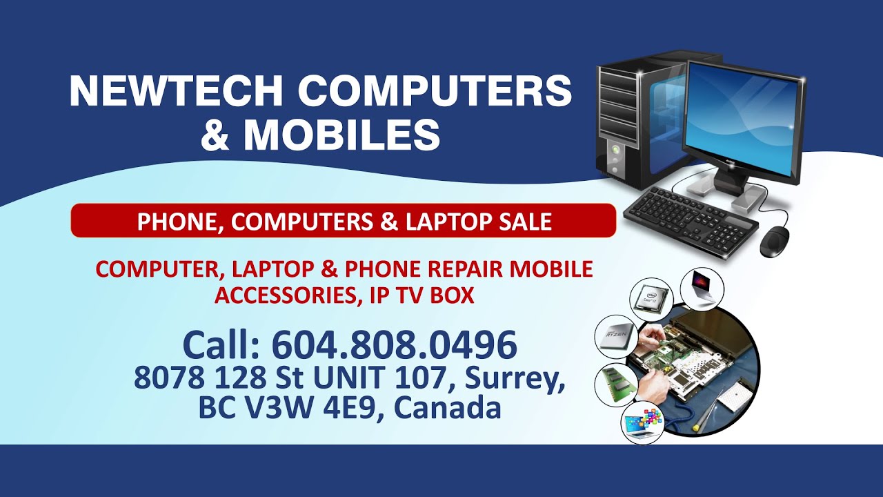 Live On Air at " Newtech Computer & Mobiles " come & Join us At Little India Plaza | SANJHA TV ...