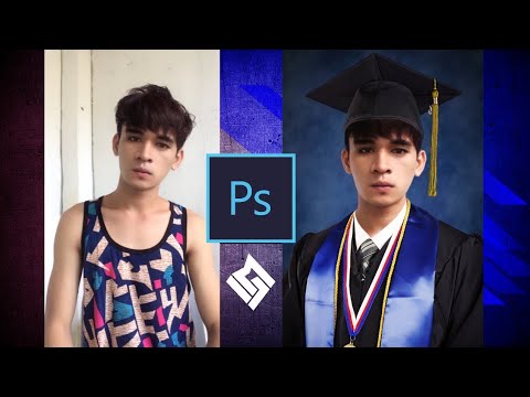 How to edit Graduation Portrait | Adobe Photoshop - YouTube