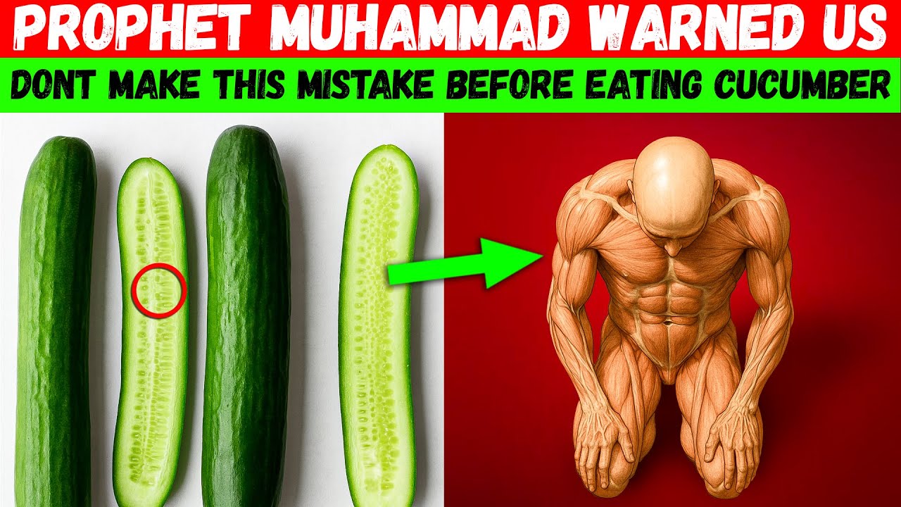 Before Eating Cucumbers, Don’t Make This Mistake | Prophet Muhammad ﷺ ...
