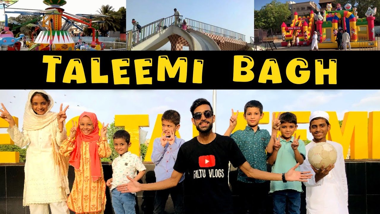 Taleemi Bagh Mein Bachon Ke Saath Khub Tafreeh Aur Exploration 😍 - YouTube