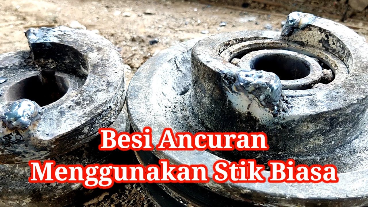 Cara Mengelas Di Besi Ancuran Supaya Kuat!!! || Operan Gilingan Daging ...