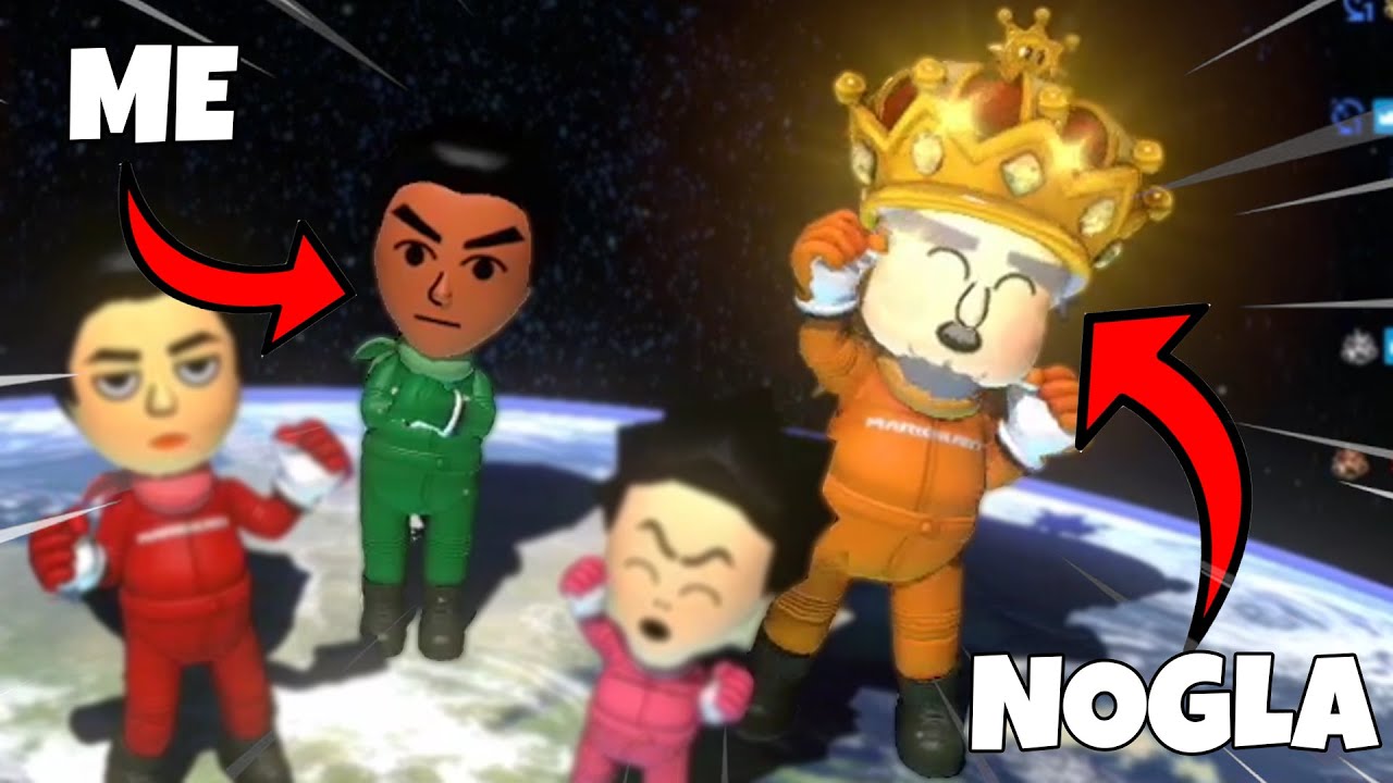 My first time playing Mario Kart with Nogla... - YouTube