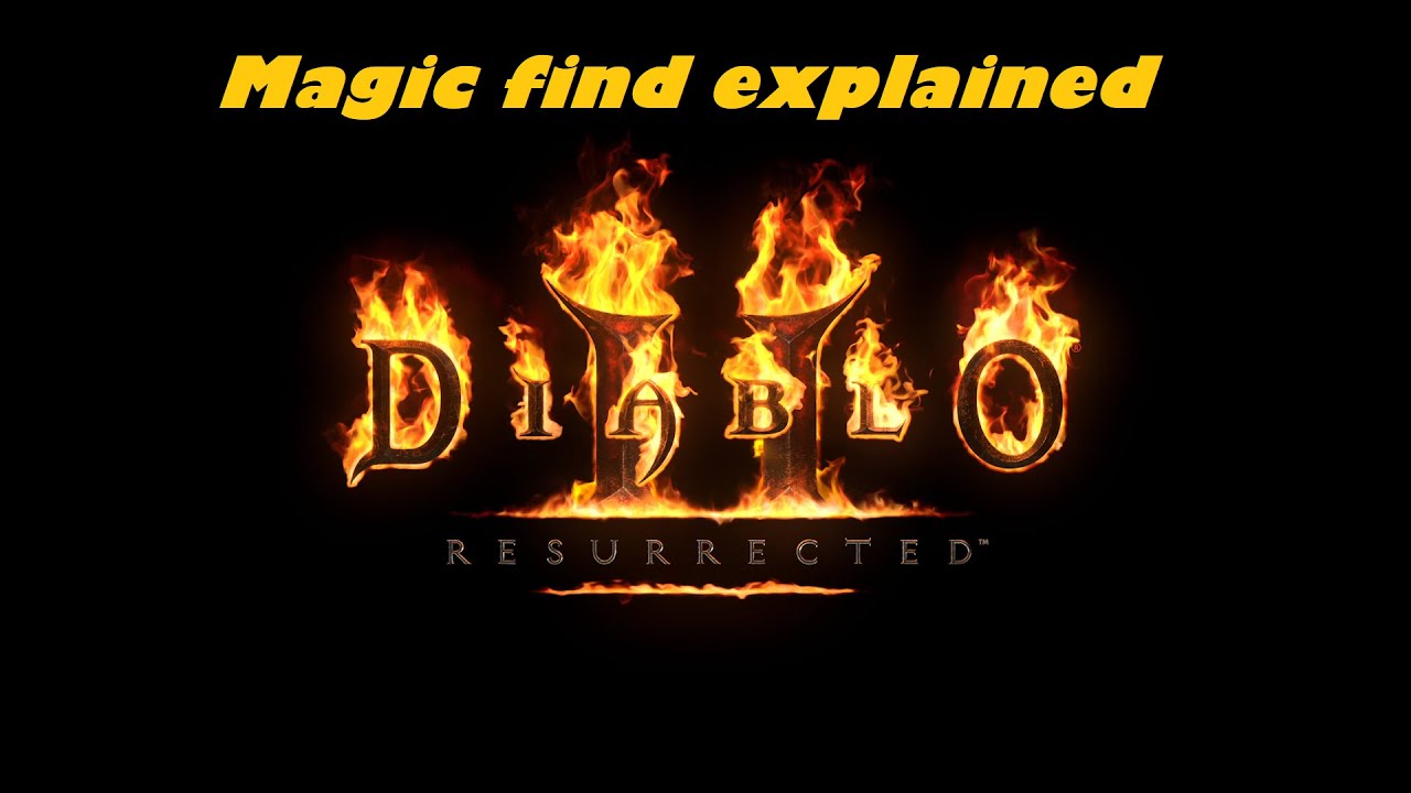 How magic find works in d2r ? Short guide - YouTube