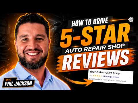 How to Drive More 5-Star Google Reviews to Your Auto Repair Shop
