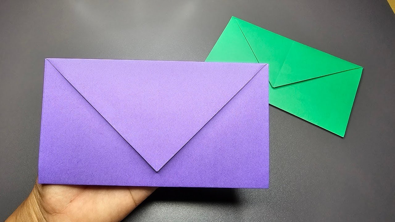 How To Make Official Envelope Step by Step | Making Envelope | BTB ...