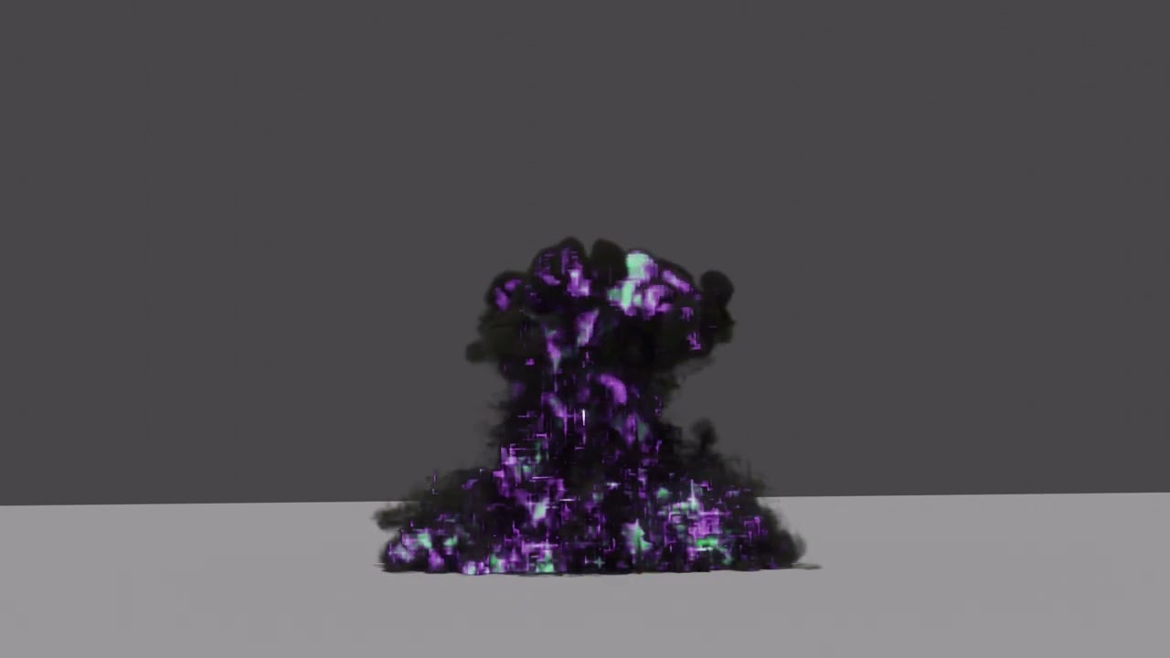 Low poly Explosion Test - YouTube