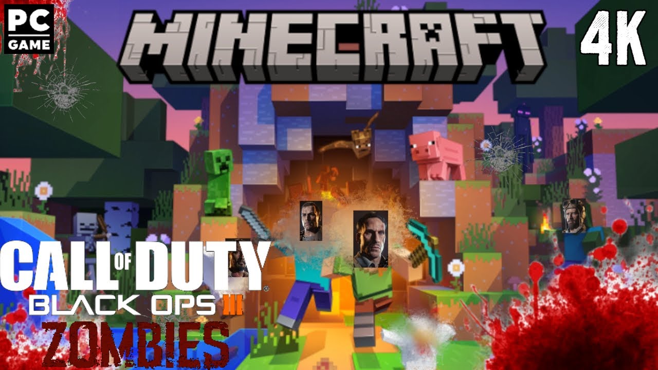 Call of Duty: Black Ops III Custom Zombies - Minecraft Zombies - YouTube