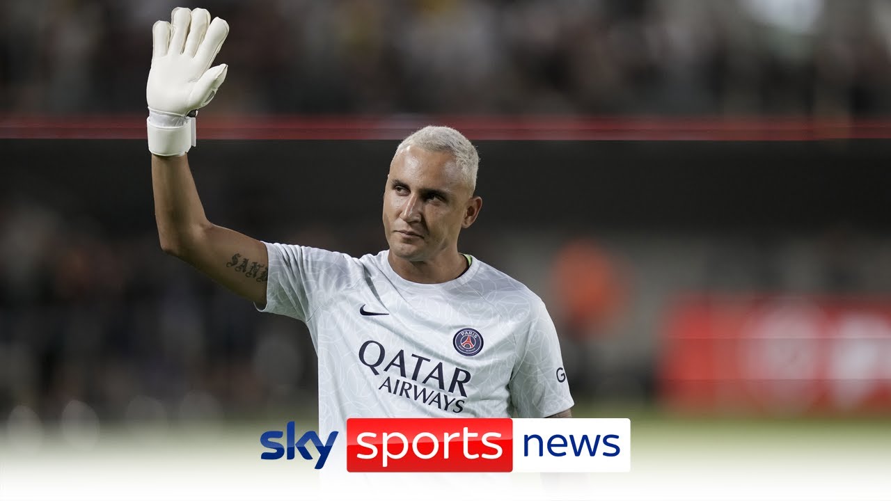Nottingham Forest sign Keylor Navas on loan from PSG - YouTube