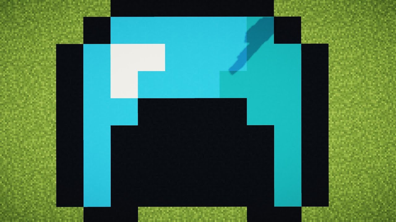 Casco De Diamante De Minecraft Pixel Casco De Diamante Minecraft