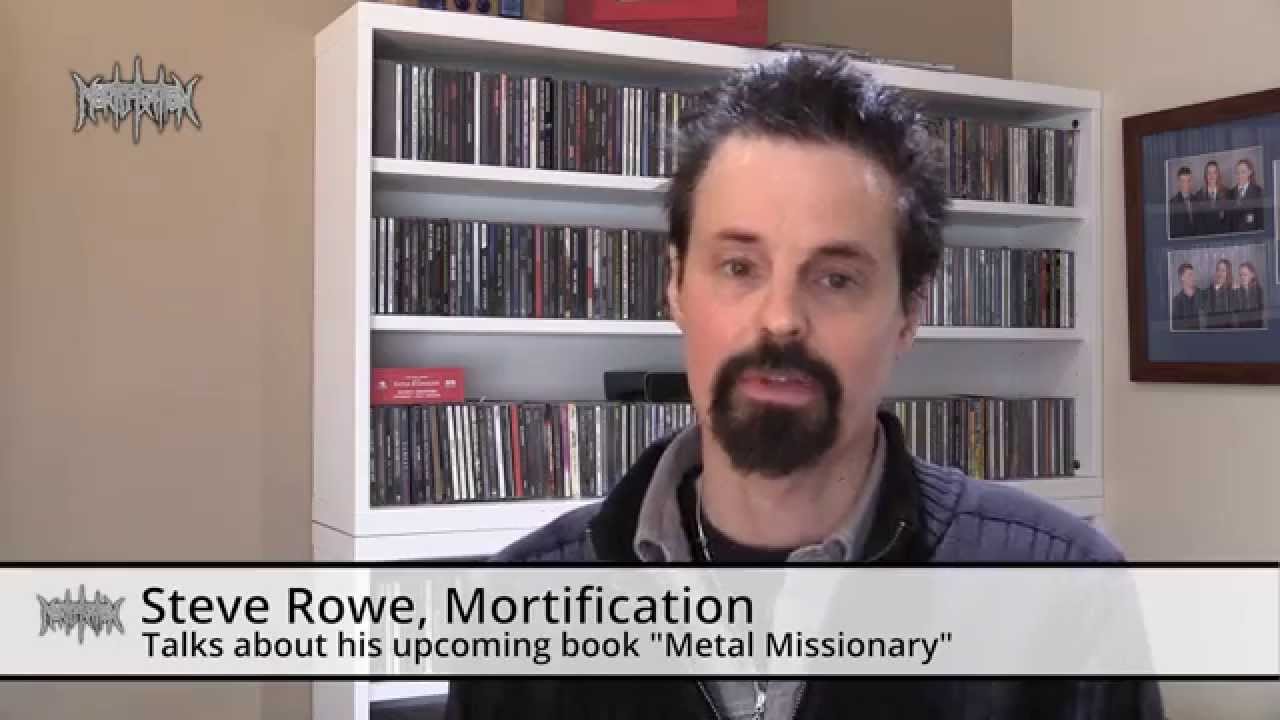 Steve Rowe from Mortification talks about "Metal Missionary" - YouTube