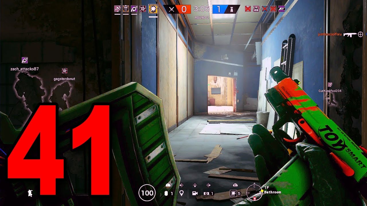 Rainbow Six Siege - Part 41 - FIRST TIME WITH A RIOT SHIELD - YouTube