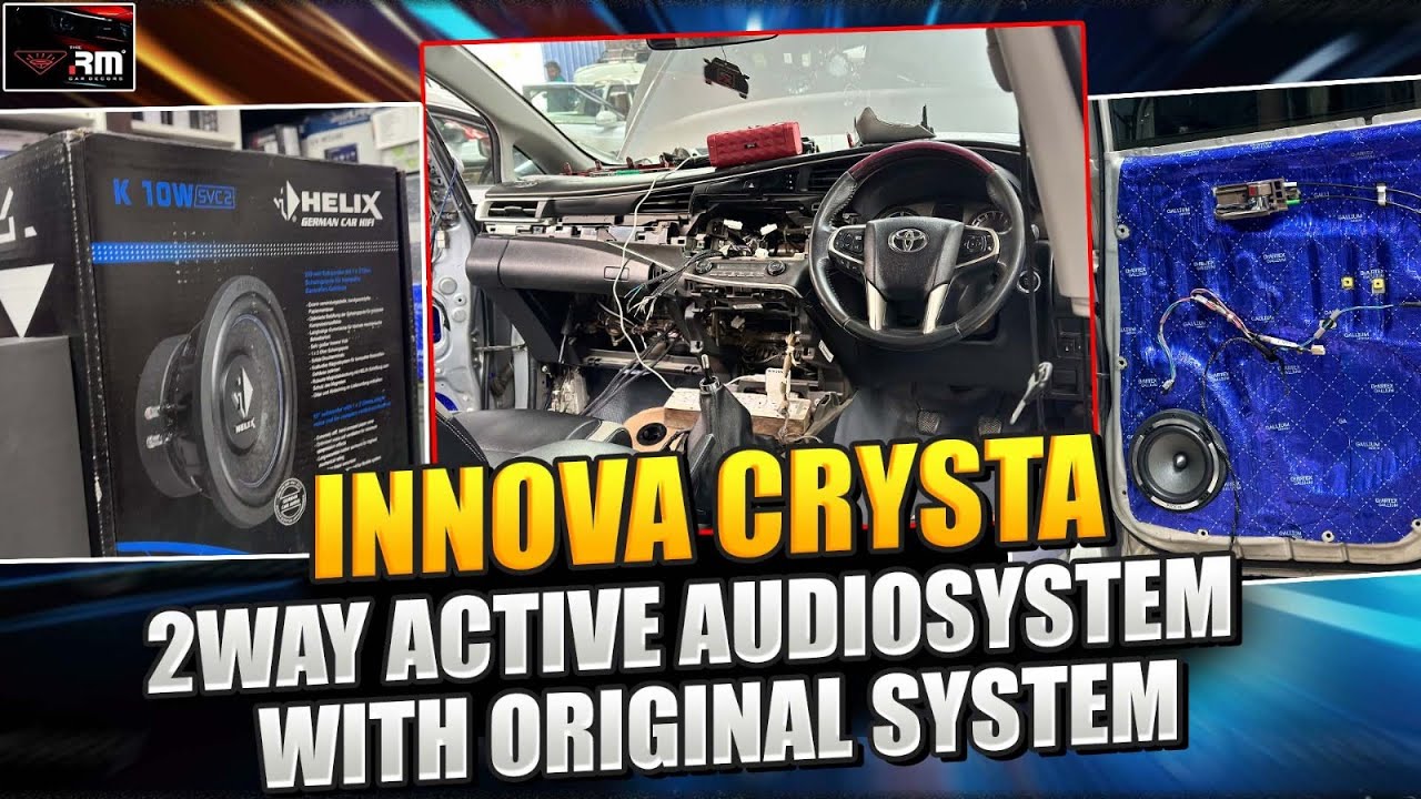 CRYSTA 2Way Active AudioSystem with original system Front&Back ...